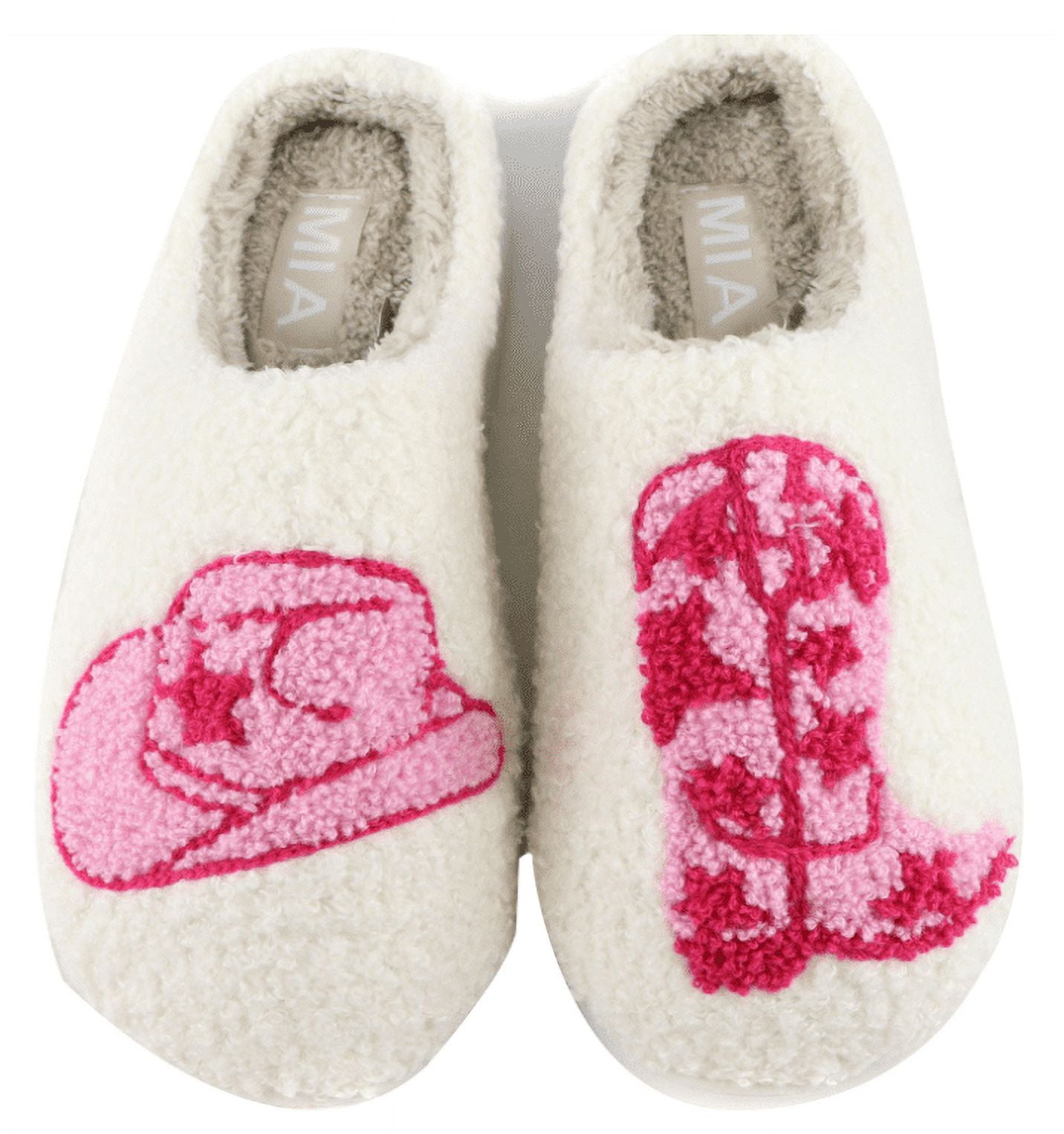 MIA GIRL Women's Western Graphic Slippers - Walmart.com