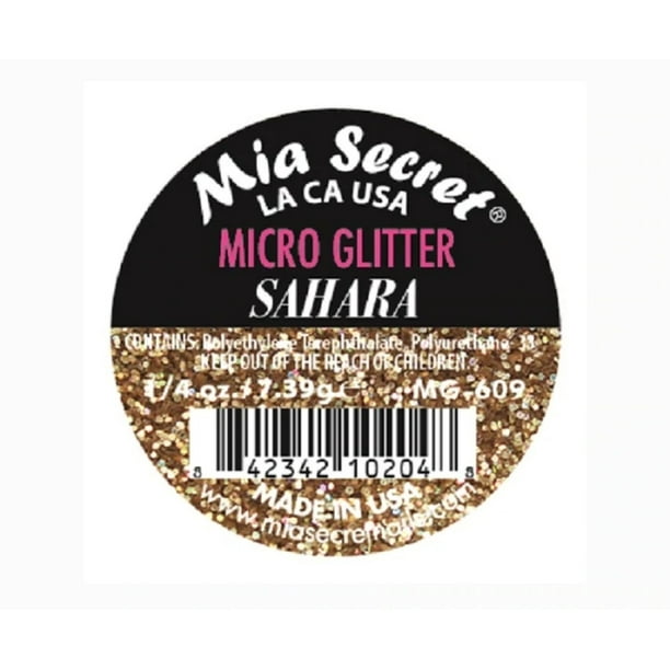 MIA SECRET (PL400-MG609) - Sahara (MICRO GLITTER) - Walmart Business ...