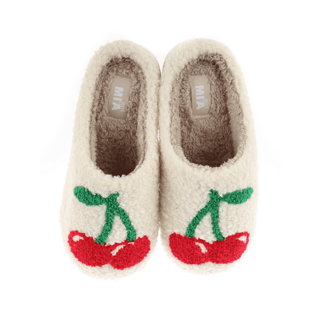 MIA GIRL Women's Cherry Slippers - Walmart.com