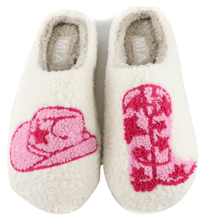 MIA GIRL Women's Western Graphic Slippers - Walmart.com