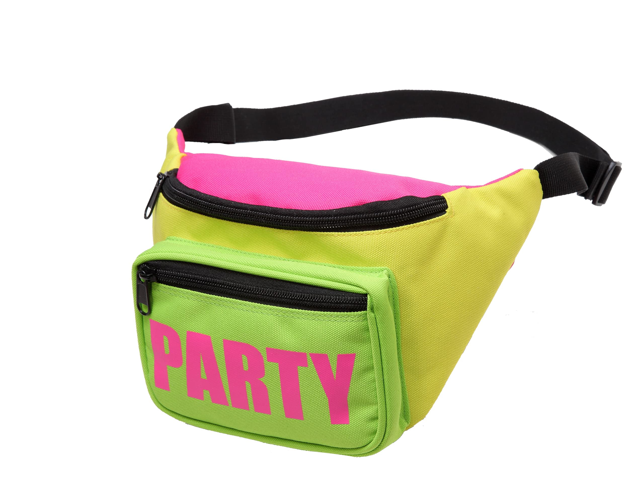 MIAIULIA 80s Neon Waist Fanny Pack for 80s Costumes,Festival Travel ...