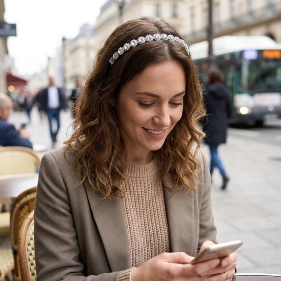 Rhinestone Hair Accessories for Women and Girls | Stylish & Sparkly
