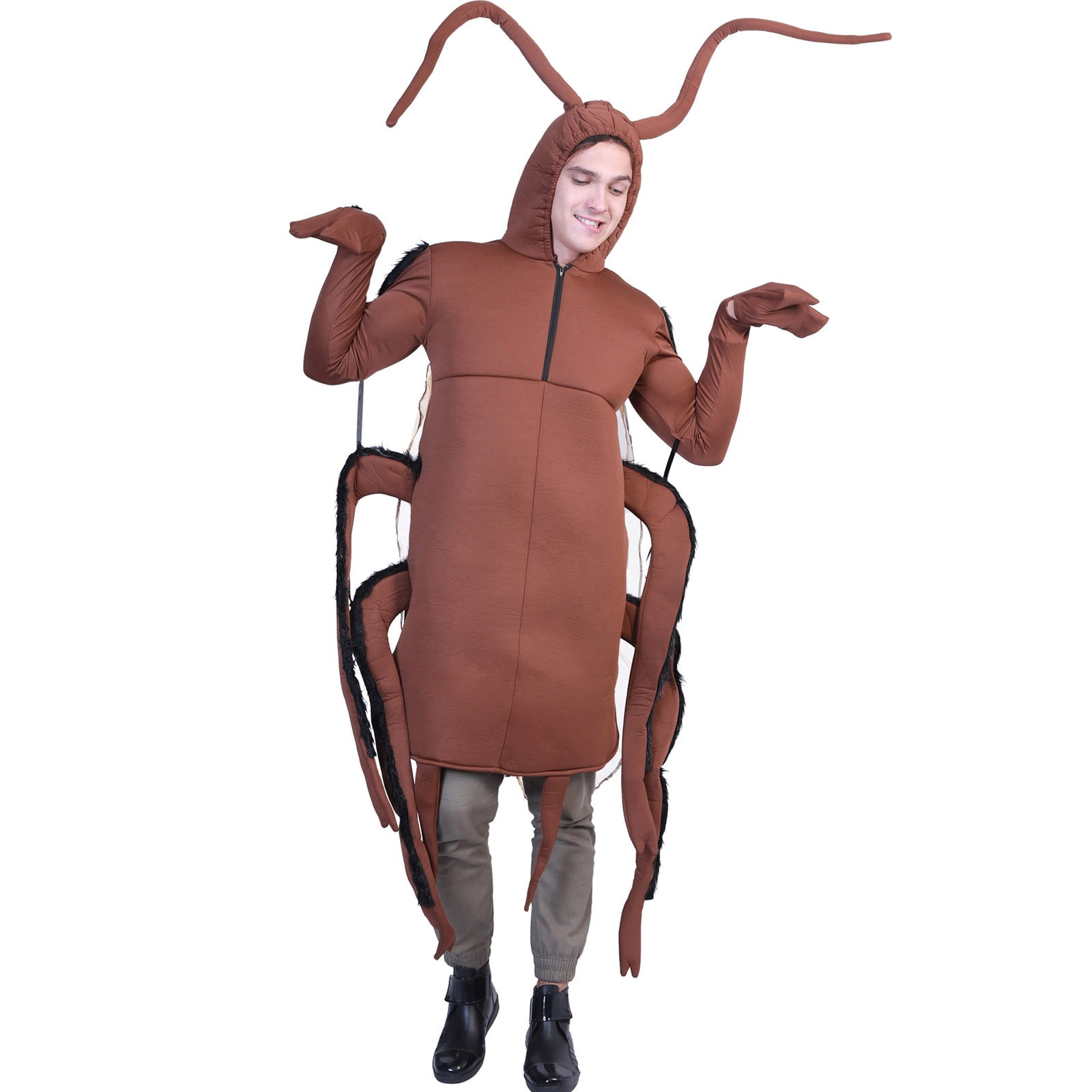 MIASHUI Funny Cockroach Costume Halloween Party Role Play Costume ...