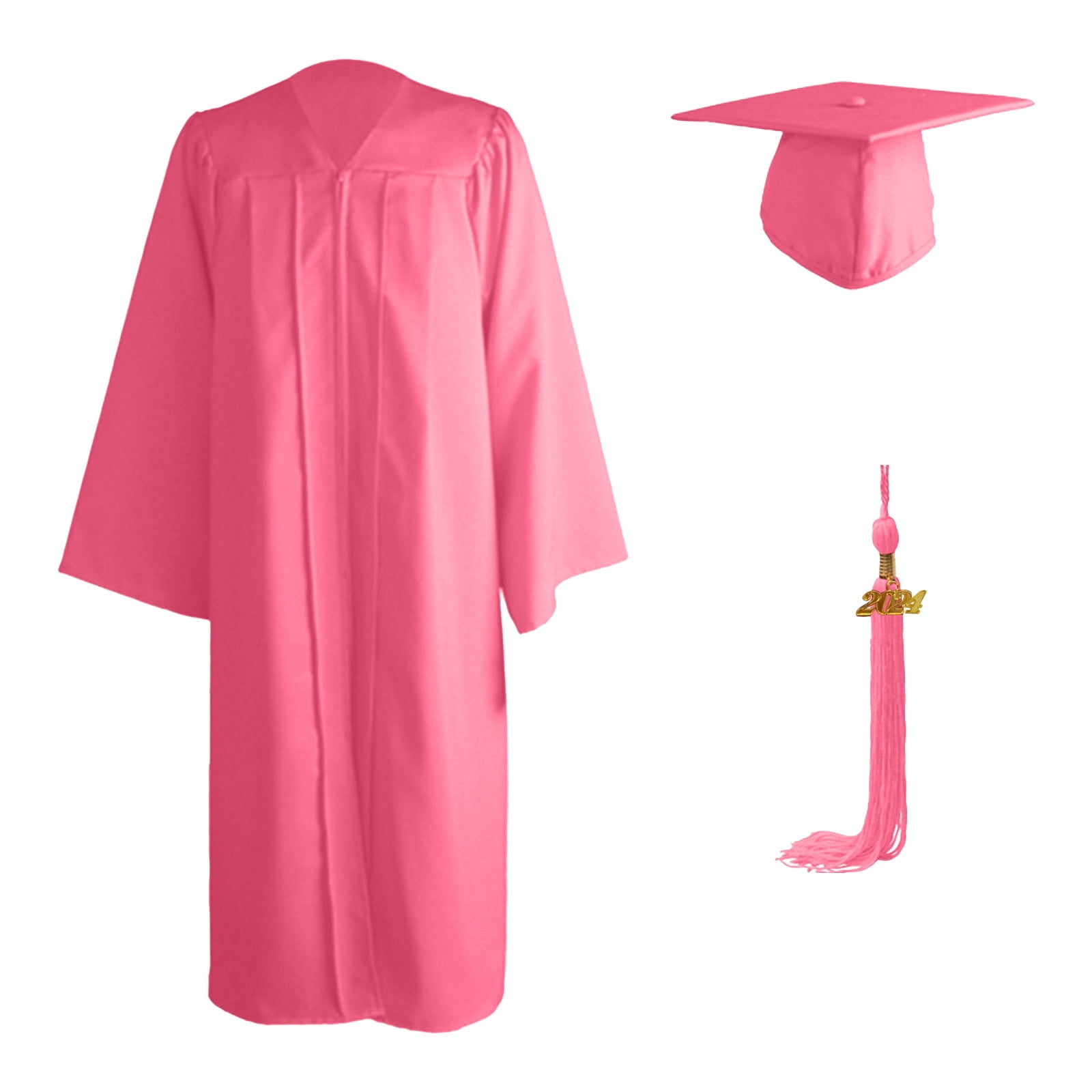 MIASHUI Graduation Cap and Gown with Tassel for High School and College ...