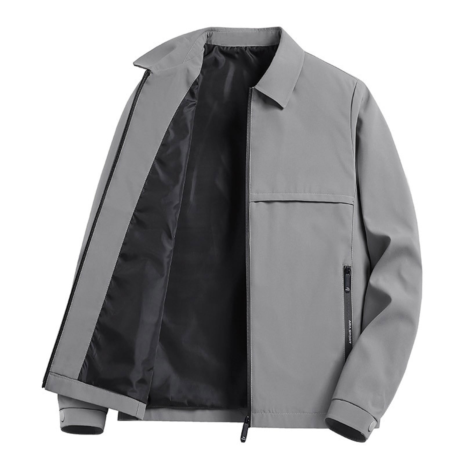MIASHUI Mens Jacket Fashion Casual Business Jacket For Work And Leisure ...