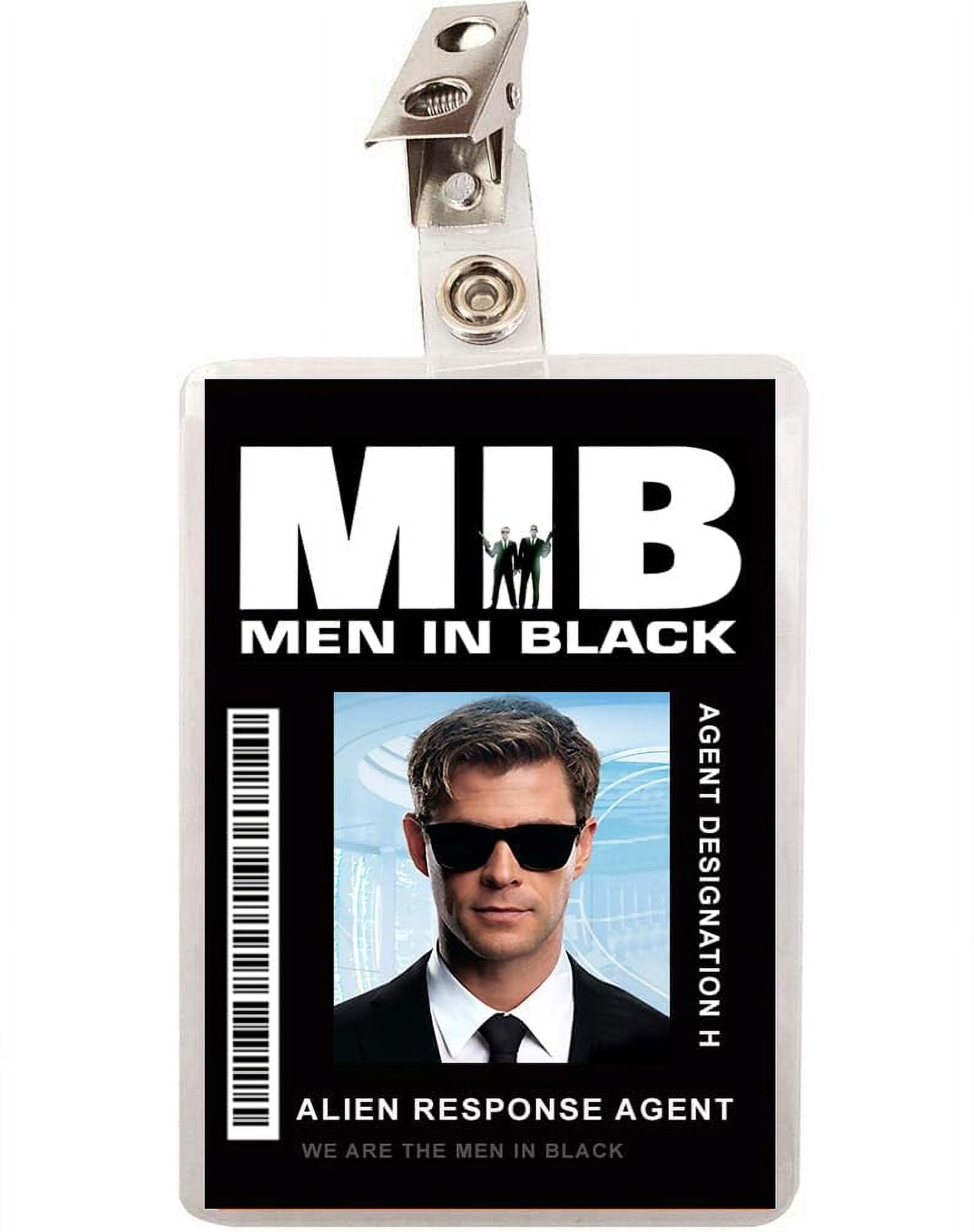 MIB Men in Black Agent H ID Badge for Desk Personalization - Walmart ...