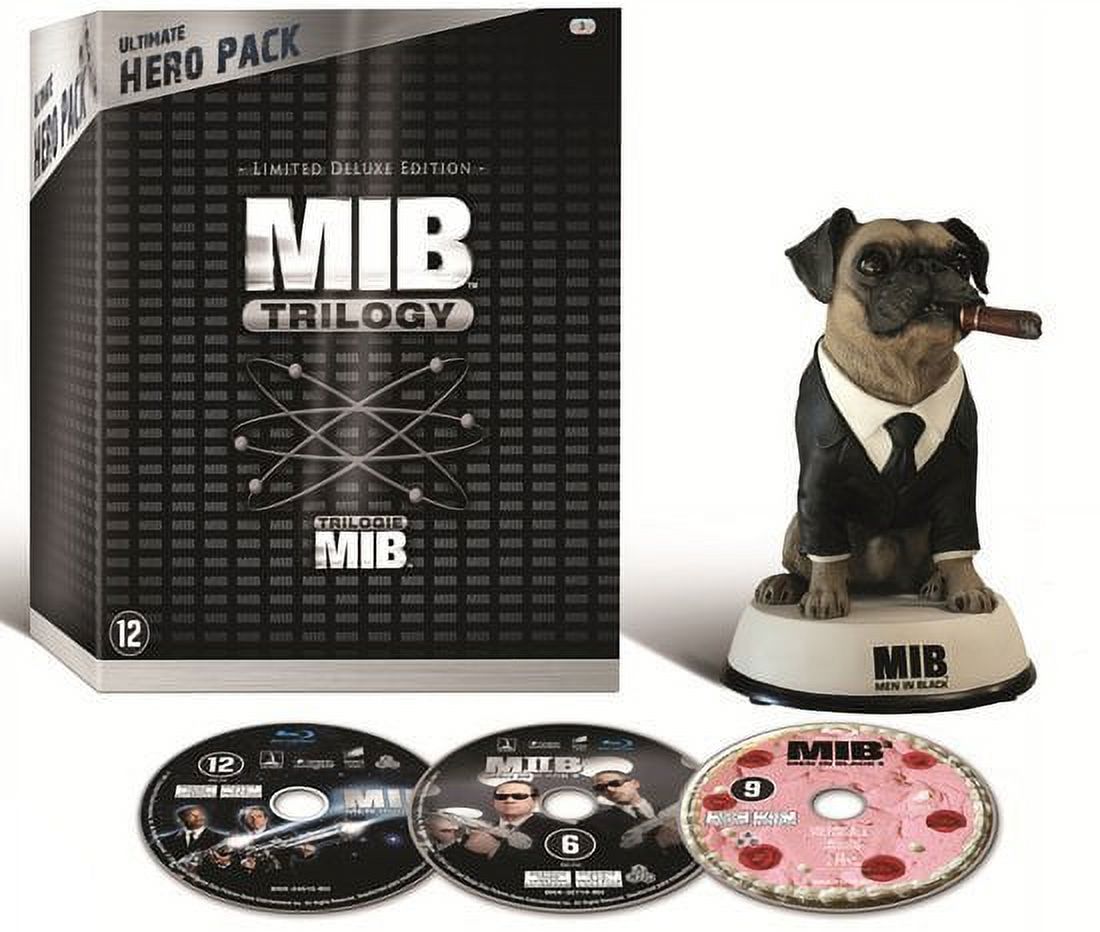 MIB Trilogy (Ultimate Hero Pack) - 3-Disc Box Set & Agent Frank ...