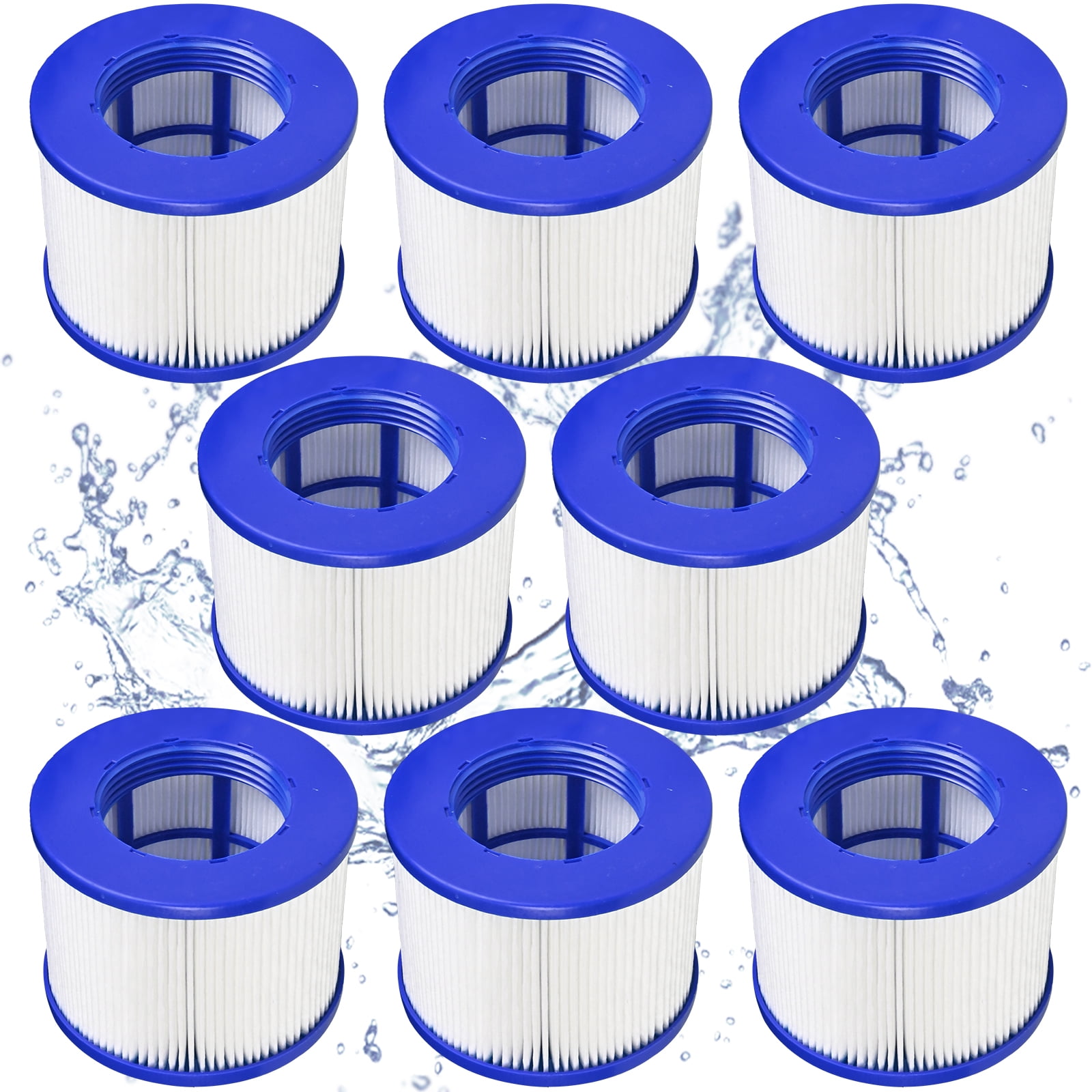 MIBNCE Screw-in Hot Tub Filter Cartridges Replacement for All RELXTIME ...