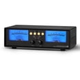MIC+Line Analog Dual VU Meter Sound Level Indicator Audio Splitter ...