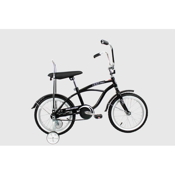 MICARGI TAYLOR 16" LOWRIDER WITH TRAINING WHEELS-BLACK - Walmart.com