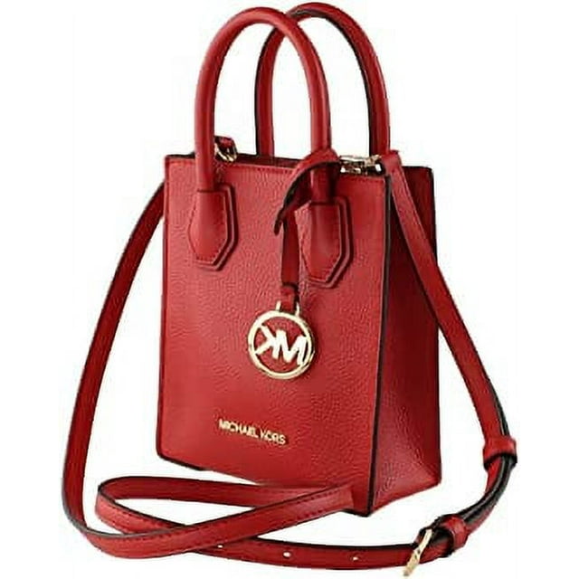 MICHAEL KORS 35S1GM9T0L Mercer Extra-Small Pebbled Leather Crossbody ...