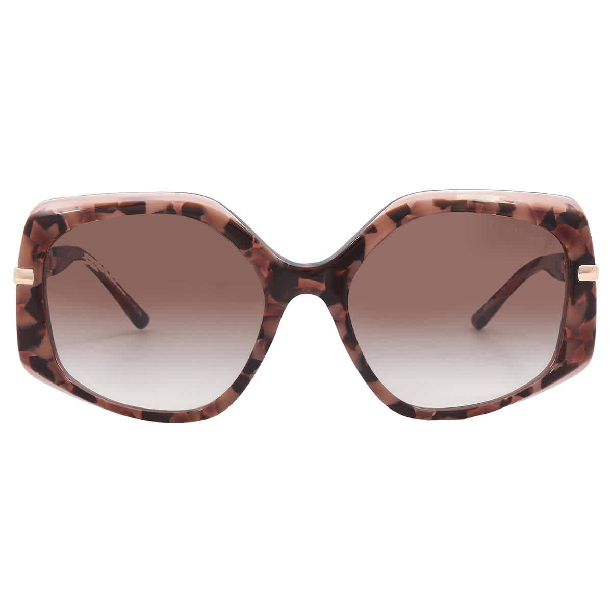 MICHAEL KORS MK2177 325113 Cheyenne Tort Brown Pink Grad 56 Women's ...