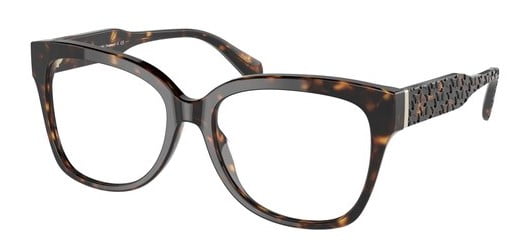 MICHAEL KORS MK4091 3006 Palawan Dk Tortoise Demo Lens 52 mm Women's ...