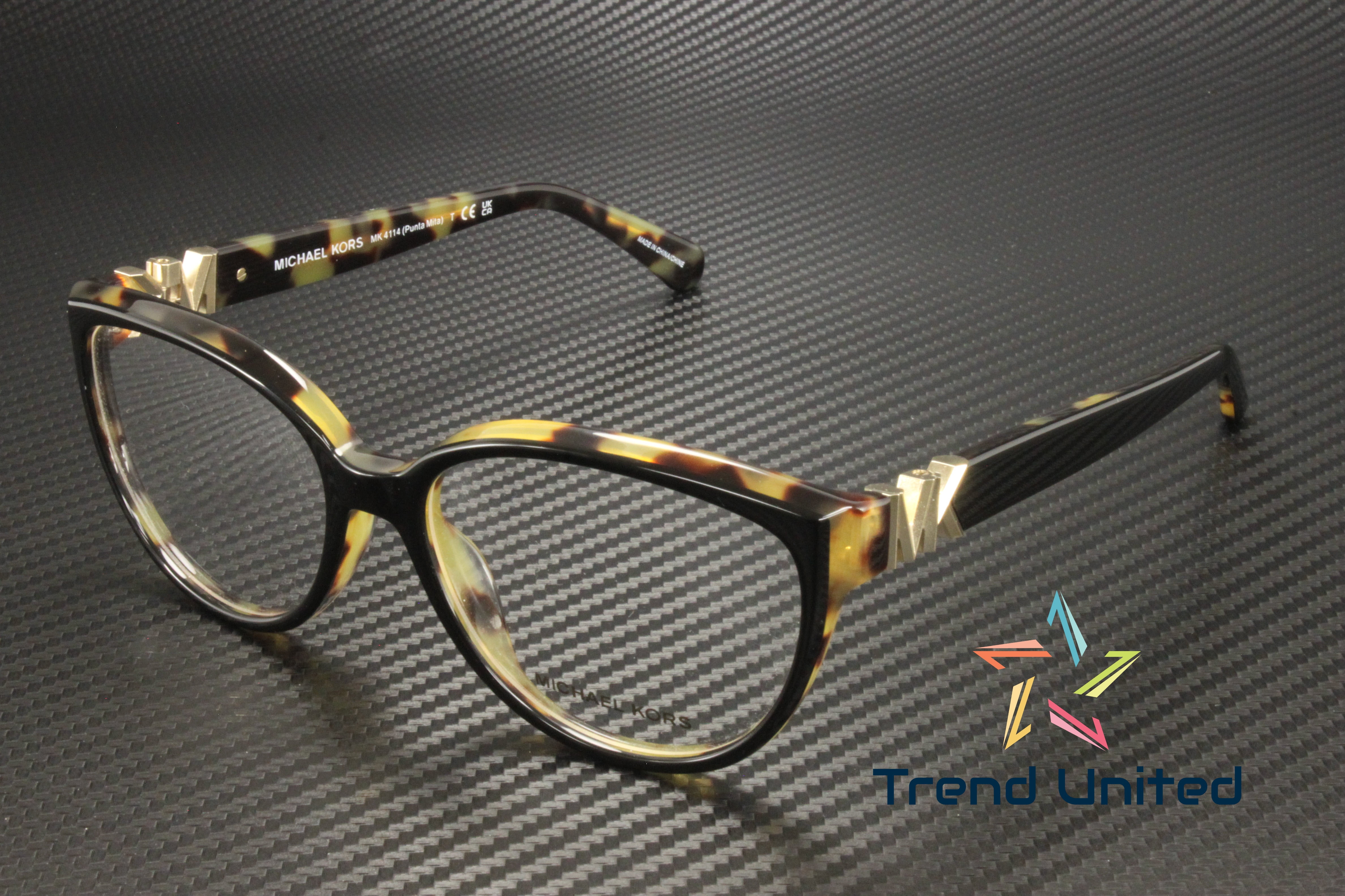 MICHAEL KORS MK4114 3950 Punta Mita Demo Lens 55 mm Women's Eyeglasses ...