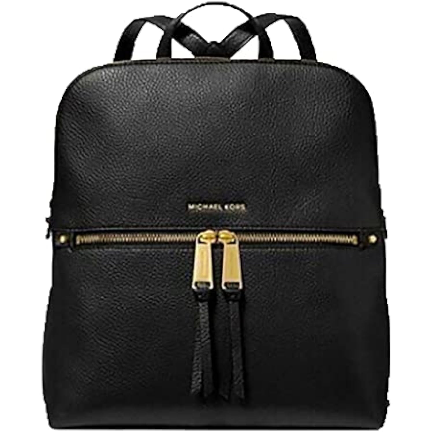 MICHAEL Michael Kors Rhea Pebbled Leather Zip Medium Slim Backpack ...
