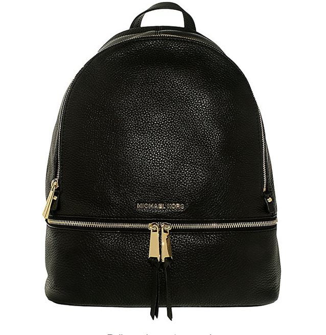 MICHAEL Michael Kors Rhea Zip Large Leather Backpack - Walmart.com