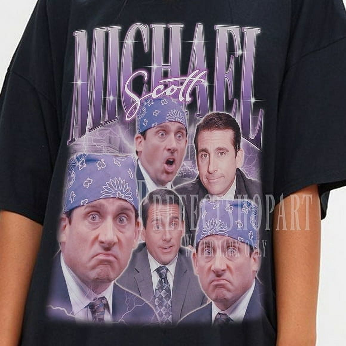 MICHAEL SCOTT Shirt, Michael Scott Homage T-Shirt | Michael Gary Scott ...
