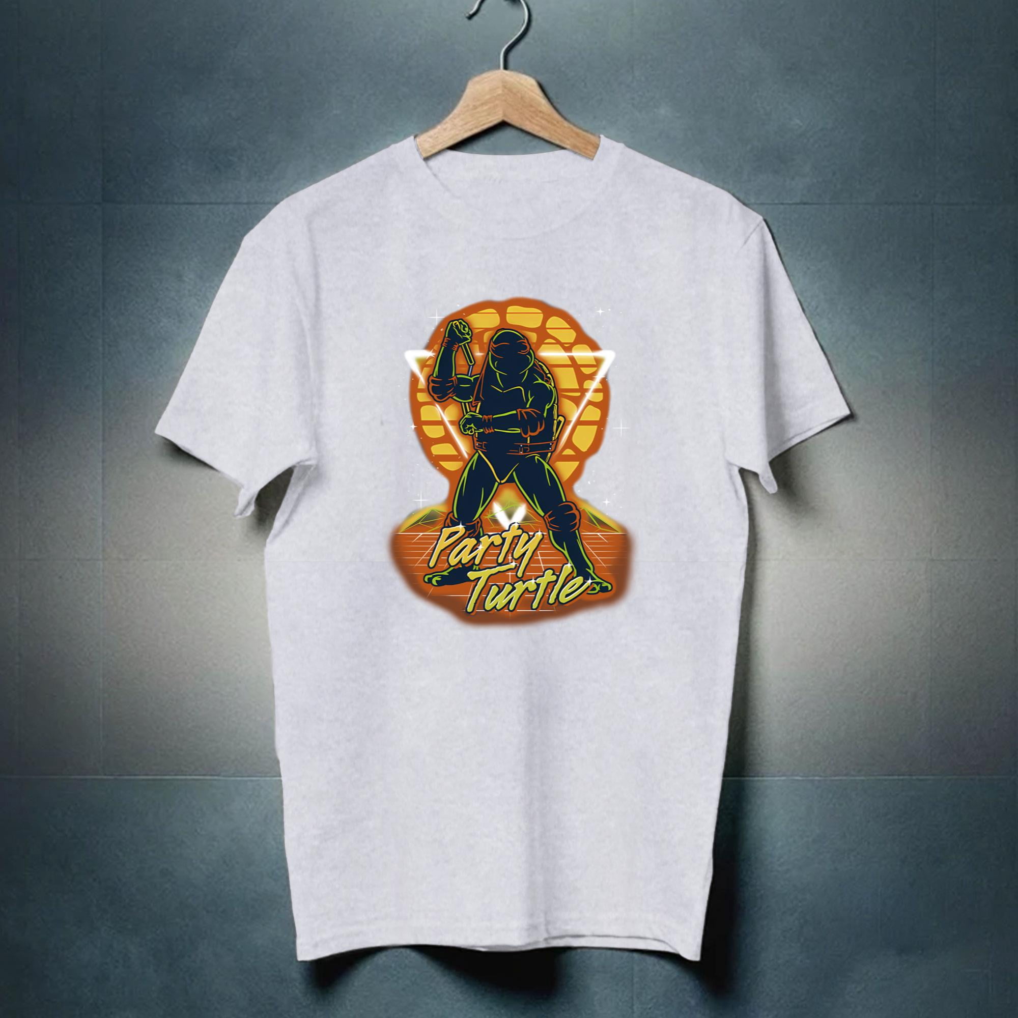 MICHAELANGELO CARTOON 80s PARTY OLDSKOOL ART SHIRT-TH38111 - Walmart.com