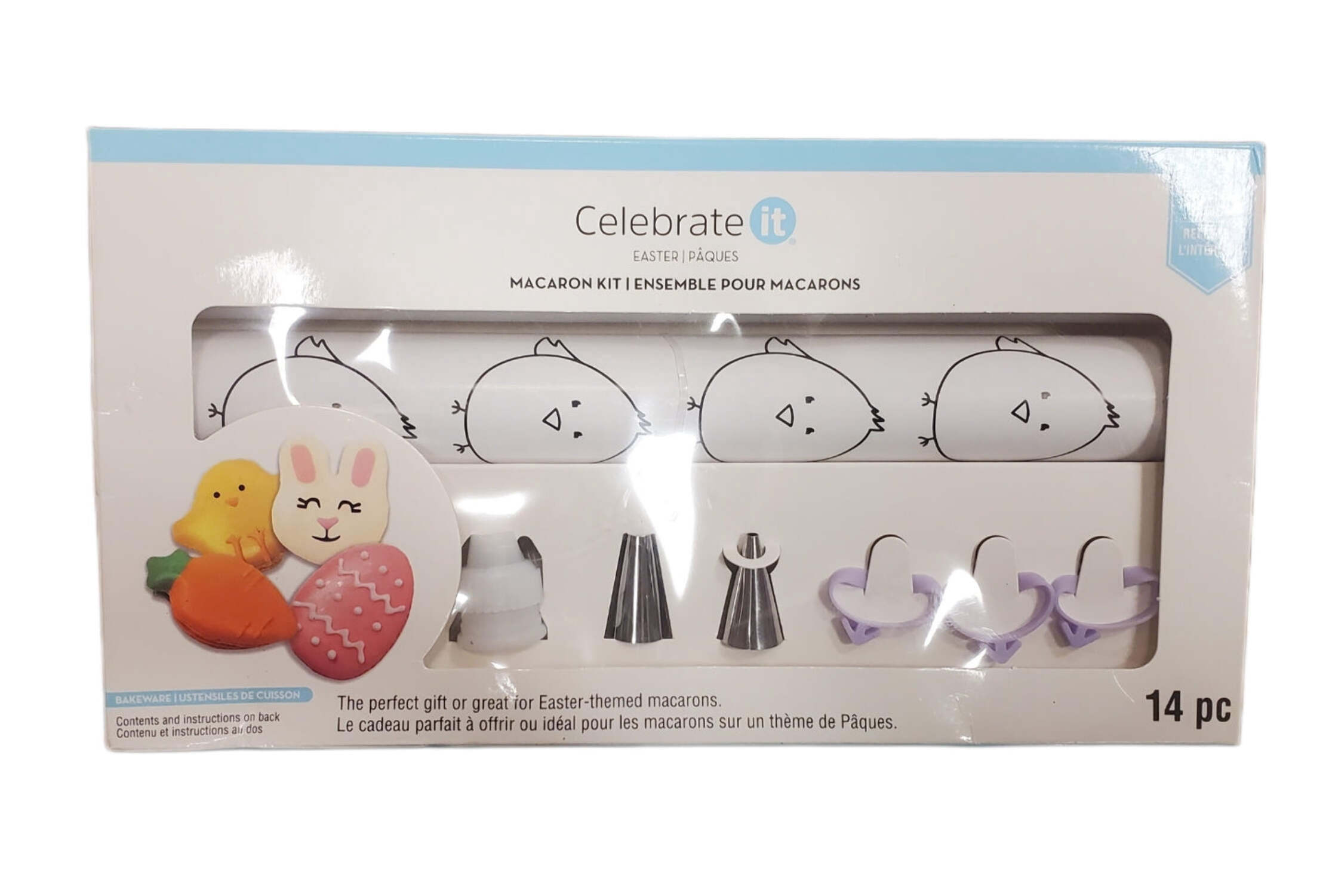 Easter Macaron Baking Kit - 14 Pieces - Walmart.com