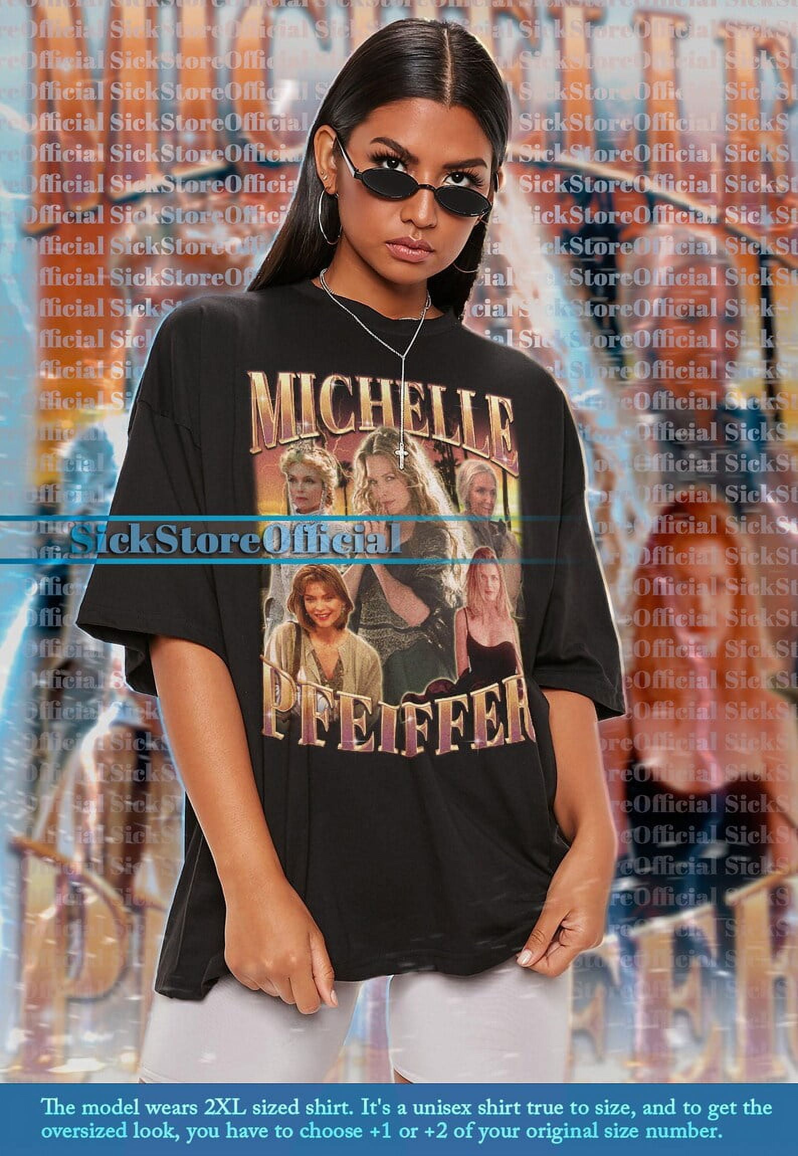 MICHELLE PFEIFFER Vintage Shirt, Michelle Pfeiffer Homage Tshirt ...