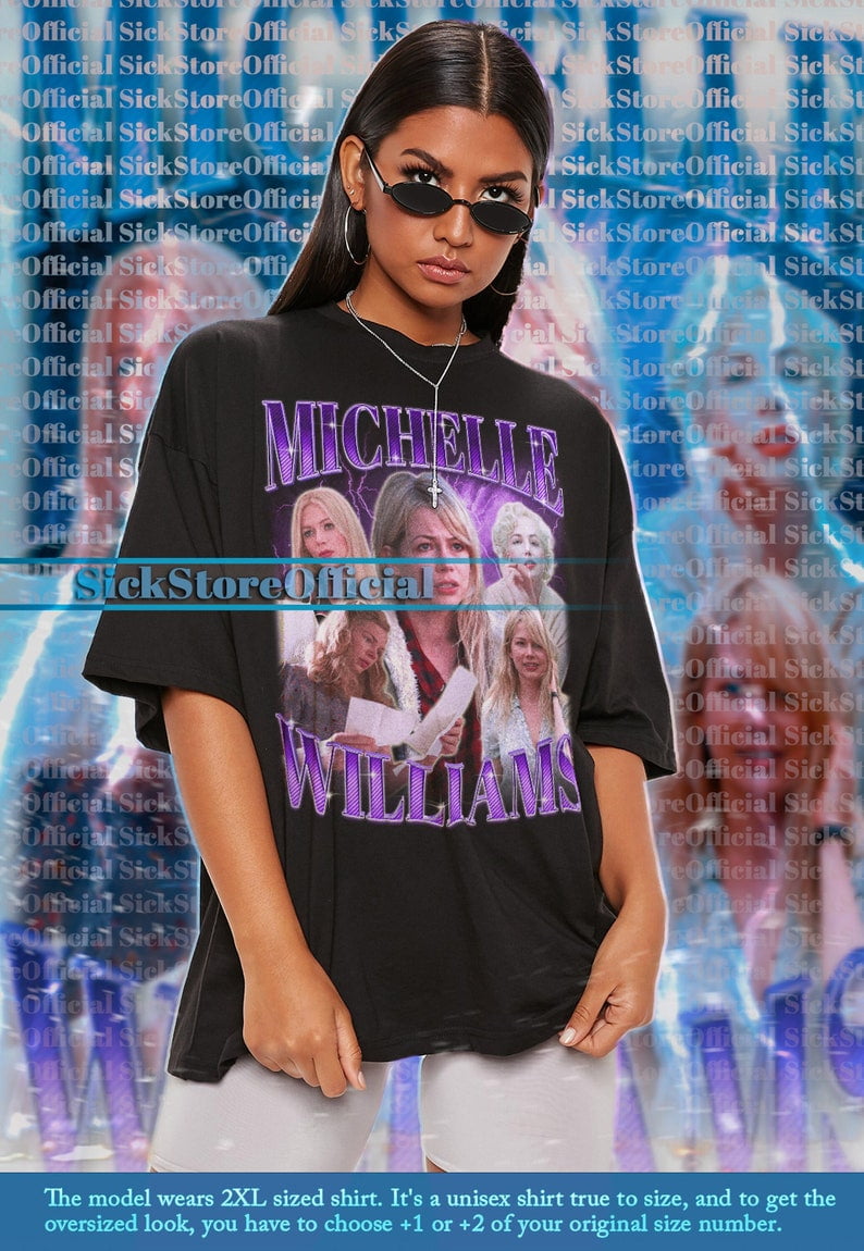MICHELLE WILLIAMS Vintage Shirt, Michelle Williams Homage Tshirt ...