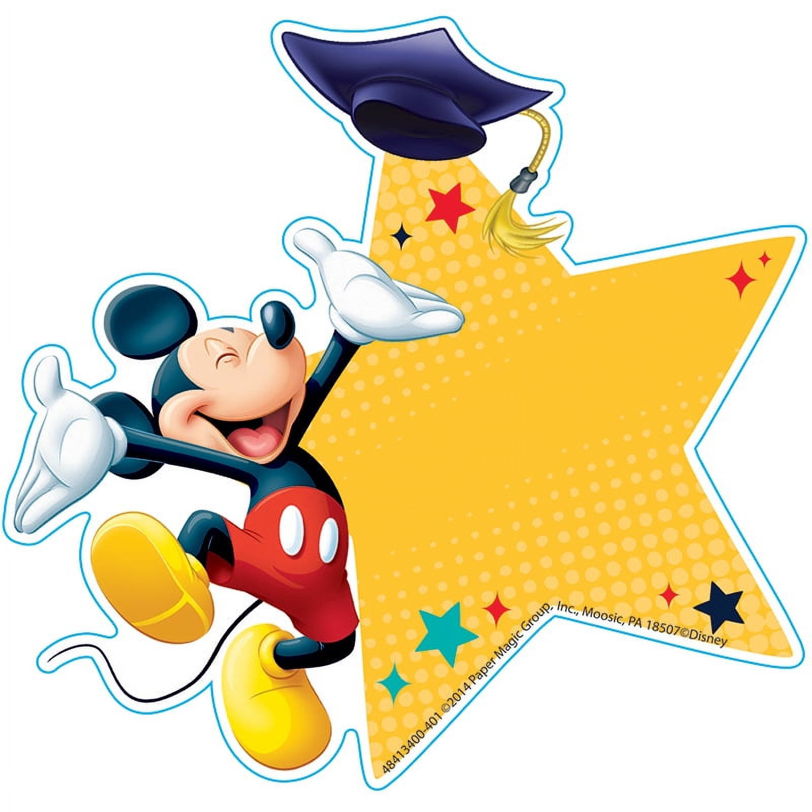 MICKEY GRADUATION PAPER CUT OUTS - Walmart.com
