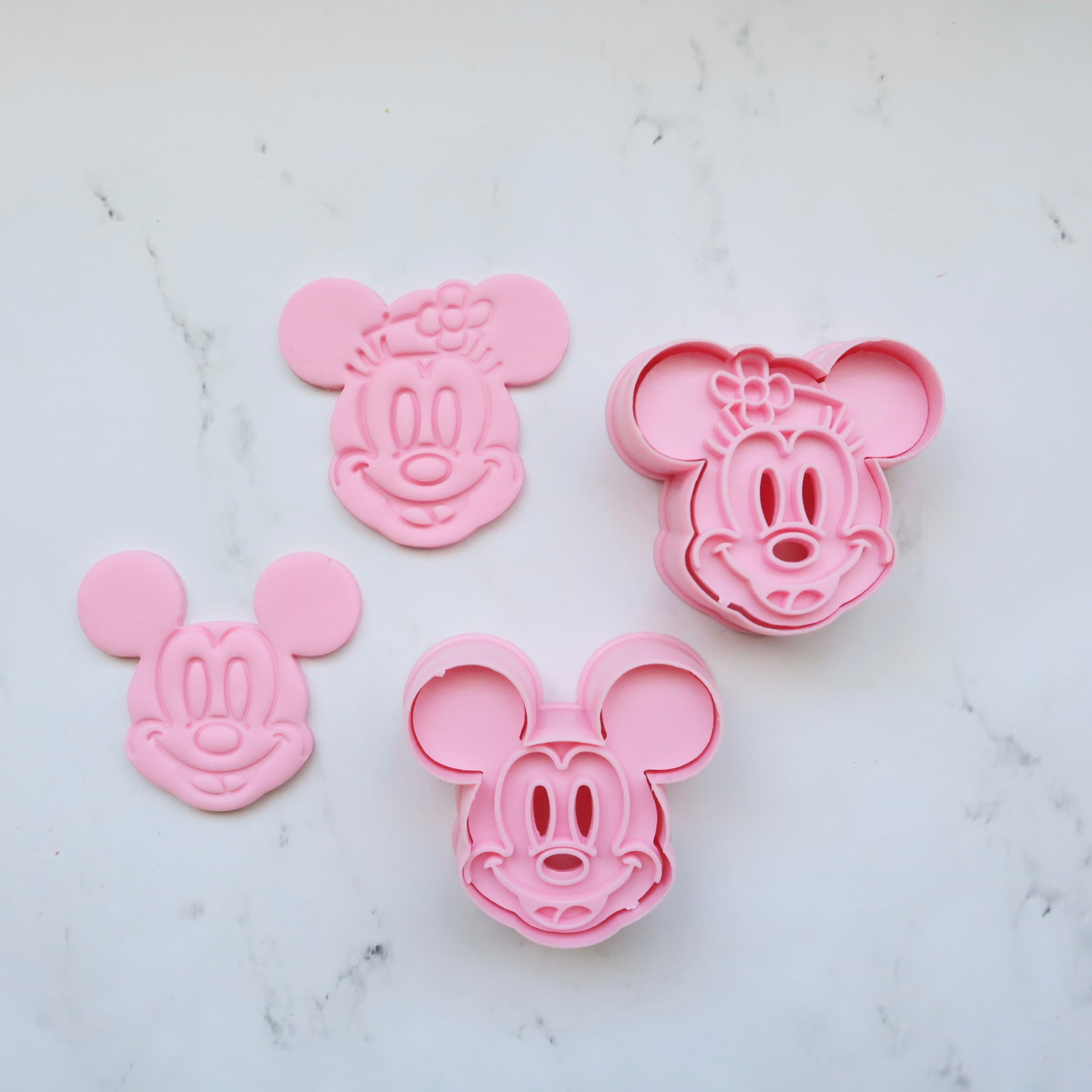 MICKEY AND MINNIE CUTTER AND EMBOSSER SET - Walmart.com