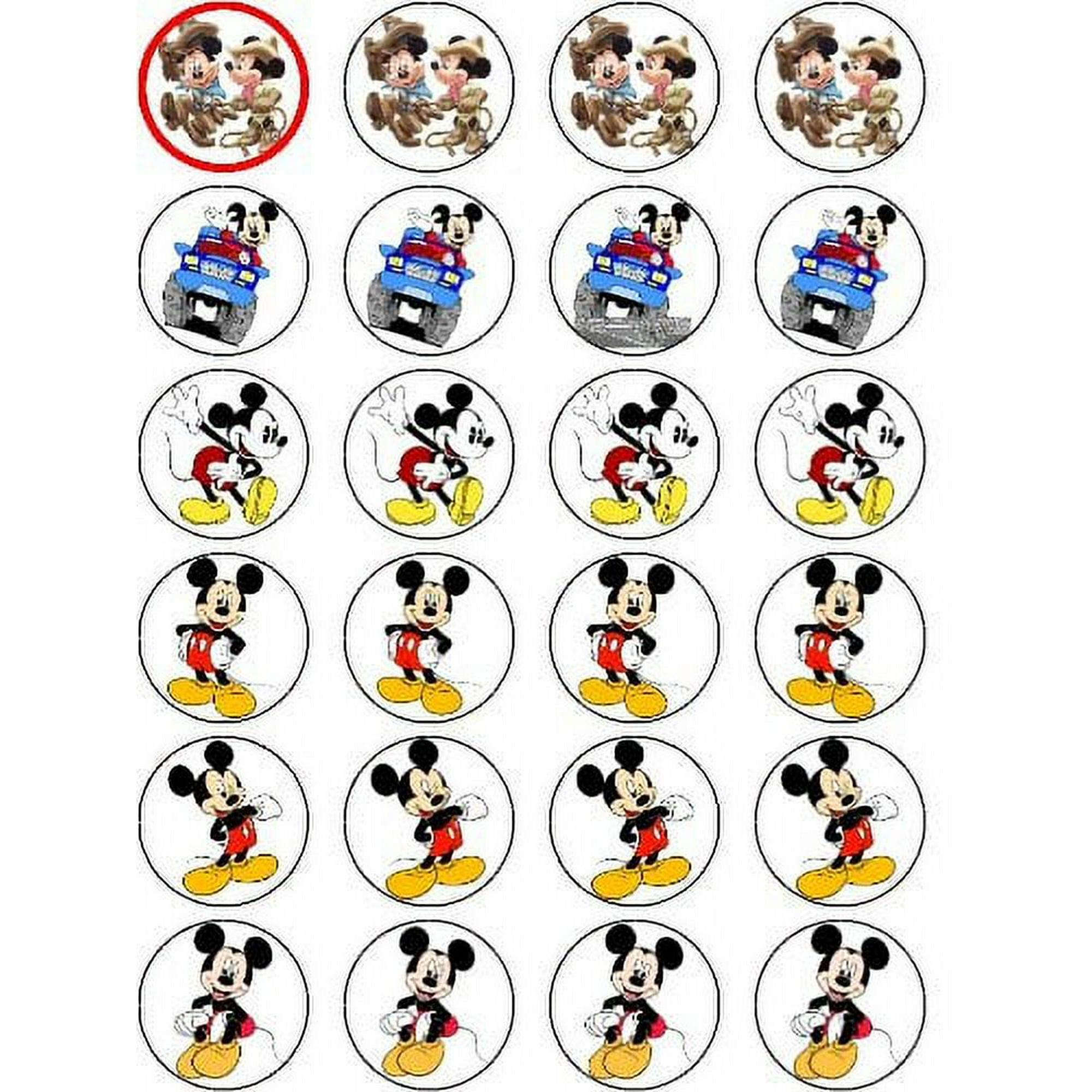 Mickey Mouse Cupcake Supplies