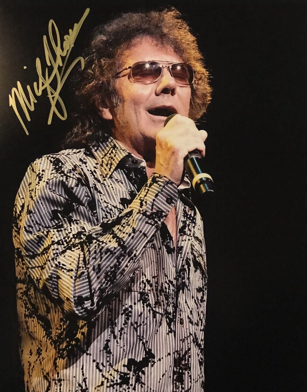 MICKEY THOMAS HAND SIGNED 8x10 Photo JEFFERSON STARSHIP ORIGINAL SINGER ...