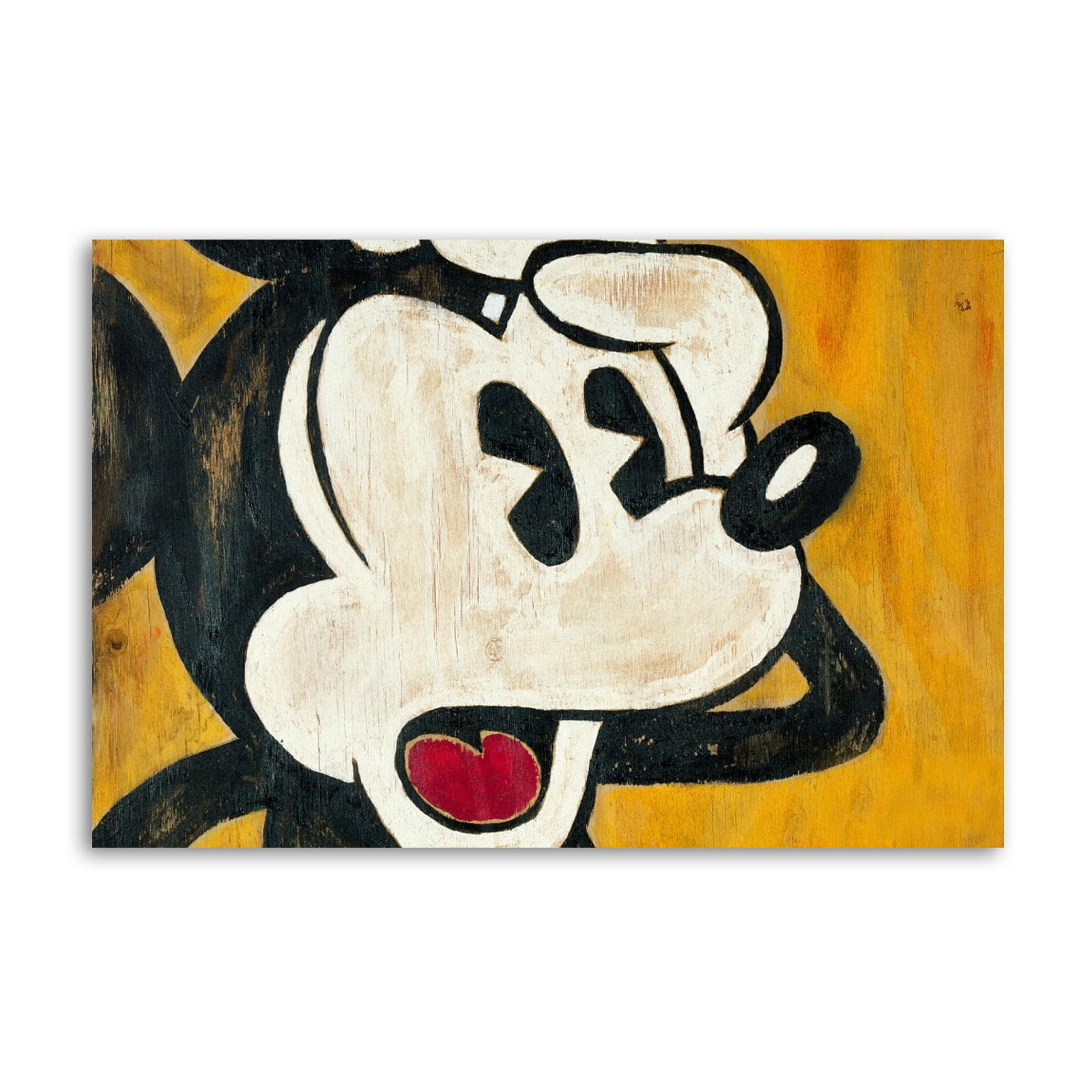 MICKEYS MOUSE VINTAGE Painting On Canvas Wall Art Poster Scroll Picture ...