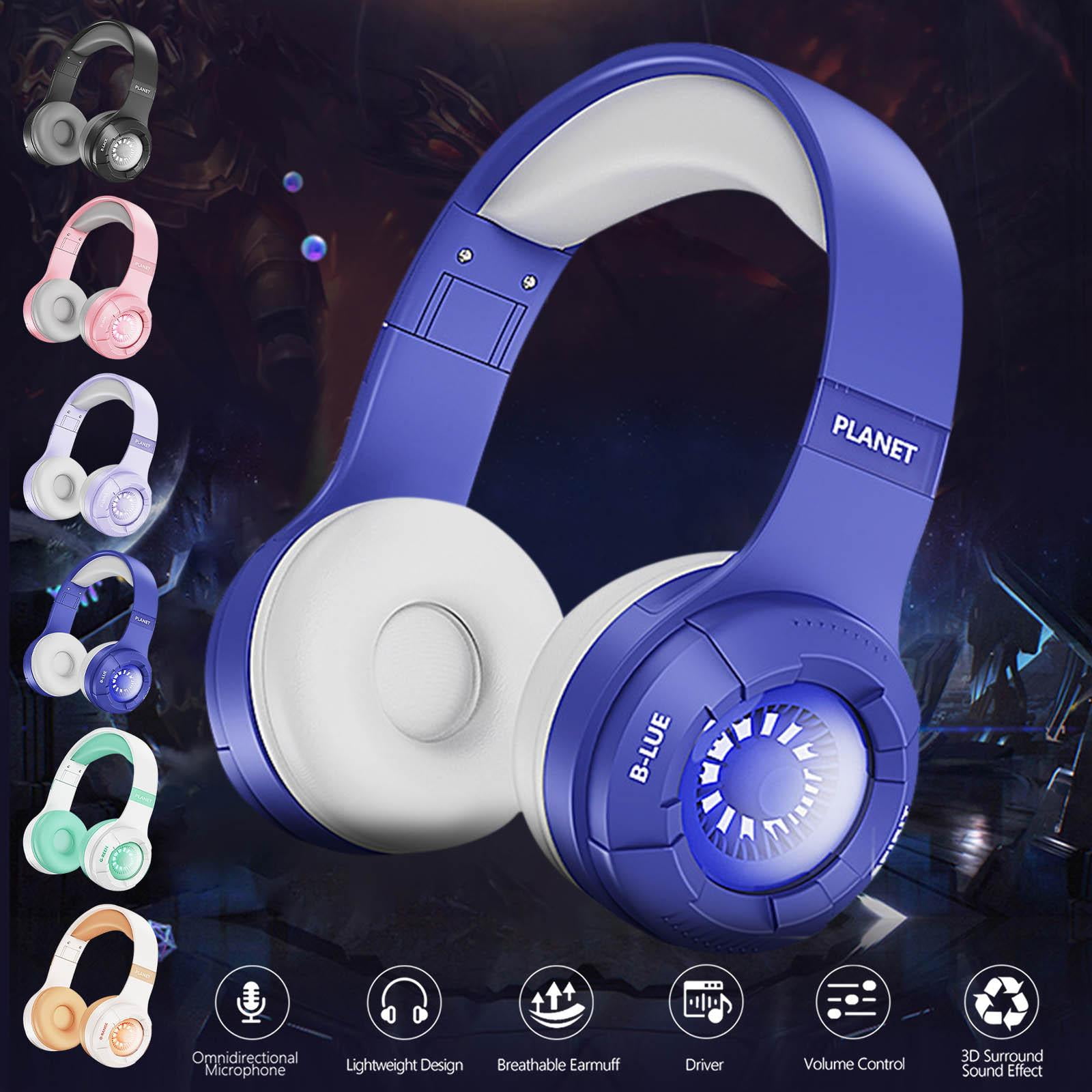 MICLOZYT Bluetooth Headphones Over Ear,Stereo Audio Wireless Bluetooth ...