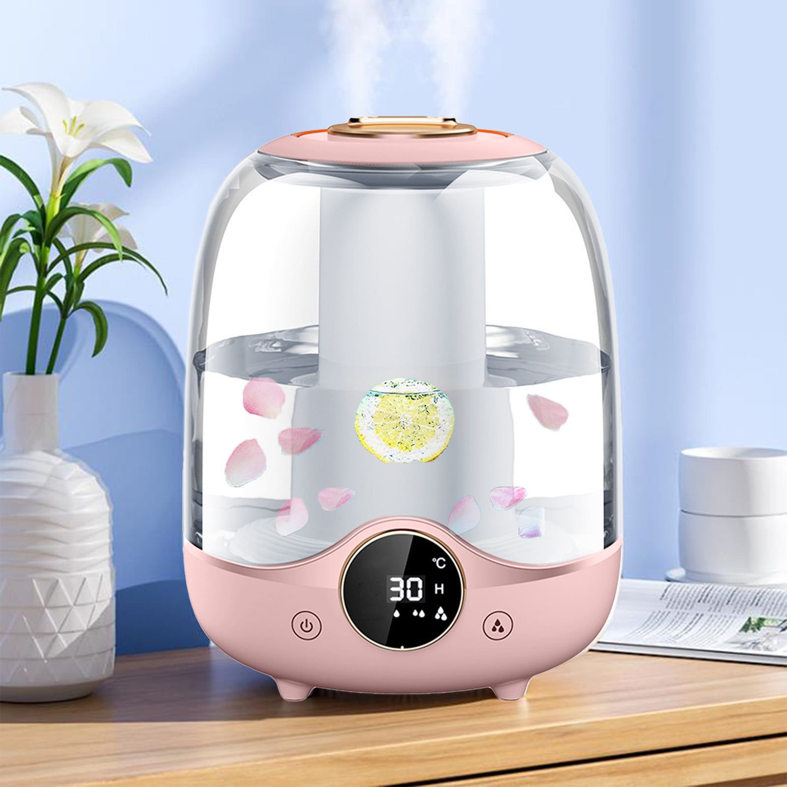 MICLOZYT Humidifiers for Bedroom Baby,New 3L Large Capacity Top Fill ...