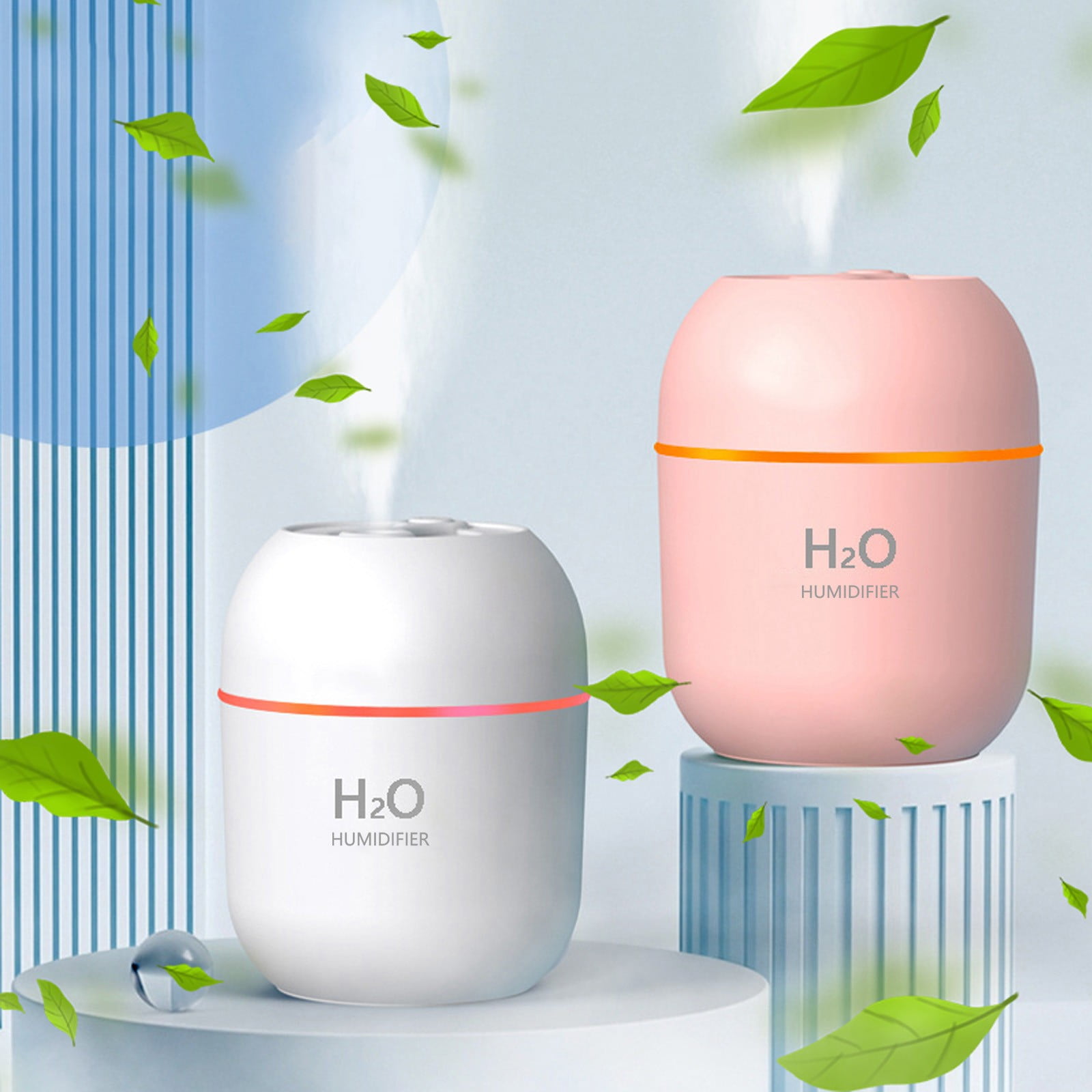 MICLOZYT Humidifiers for Bedroom Baby,Portable And Quiet USB Cool Mist ...