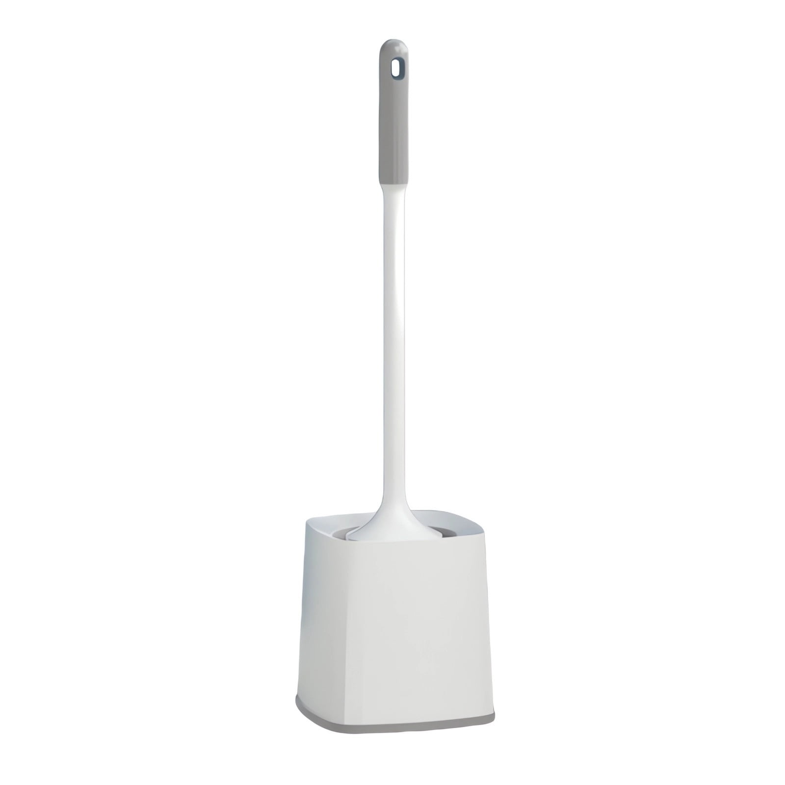 Toilet Brush and Plunger Set,Long Handled Toilet Brush,with Curved ...