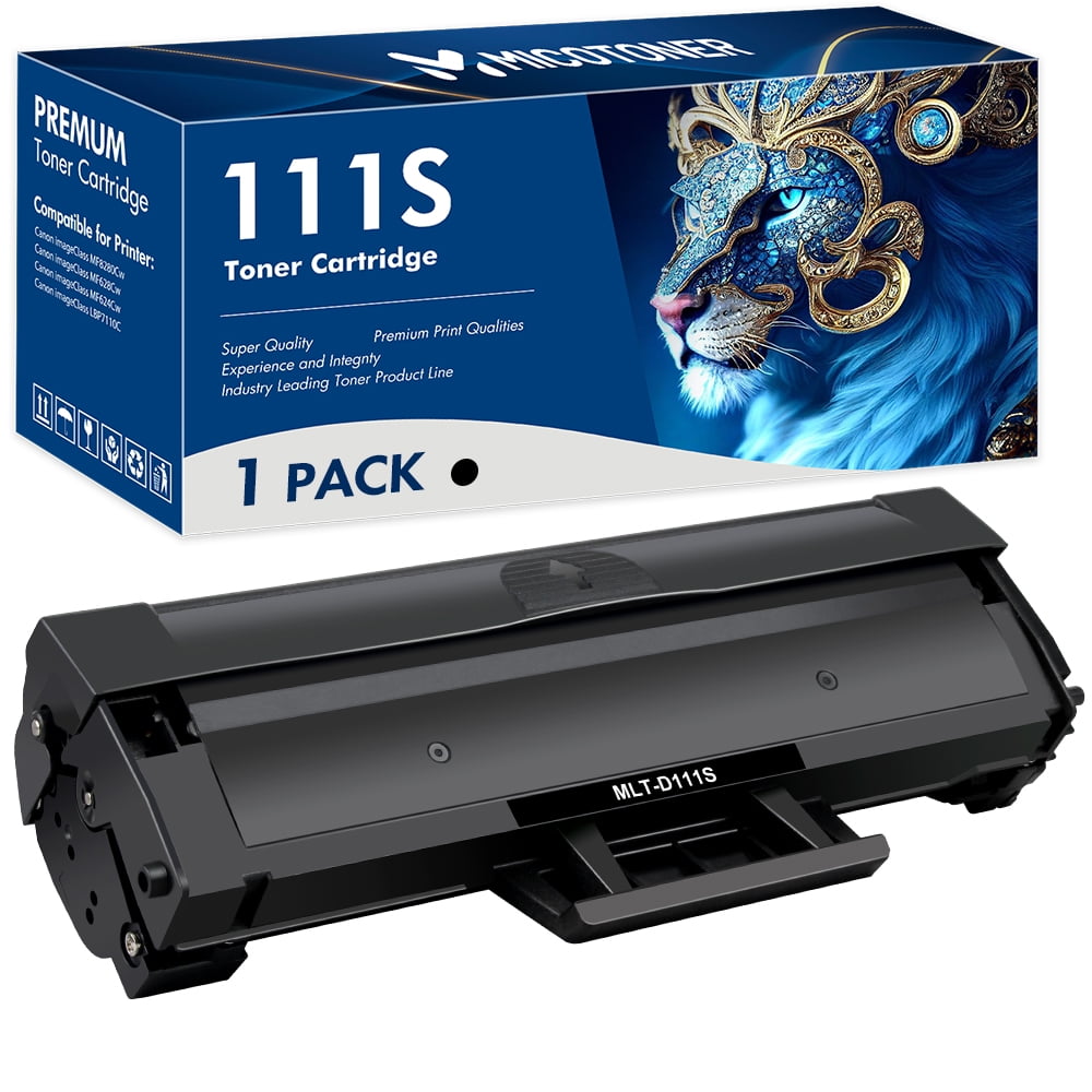 MICOTONER 1-Pack Compatible Toner Cartridge for Samsung MLT-D111S 111S ...