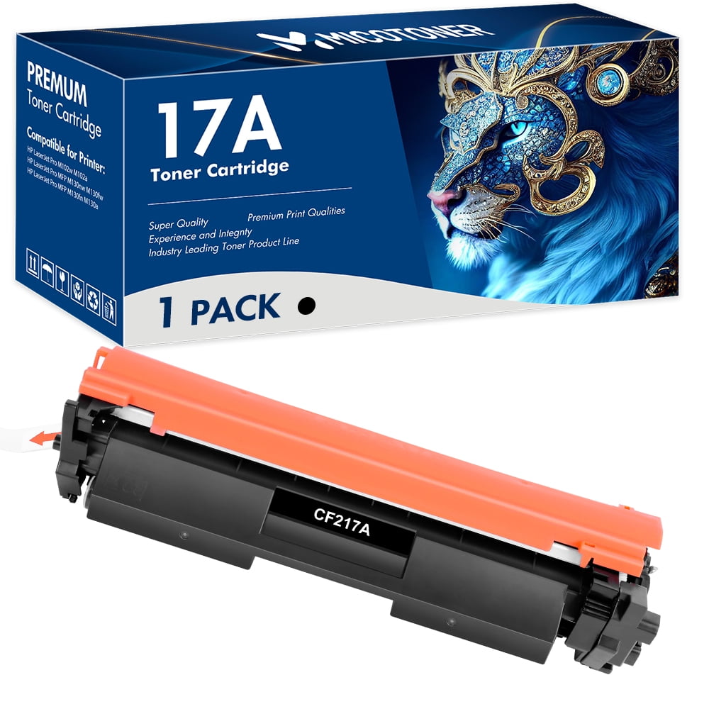 MICOTONER 17A CF217A Toner Cartridge Compatible for HP 17A CF217A ...