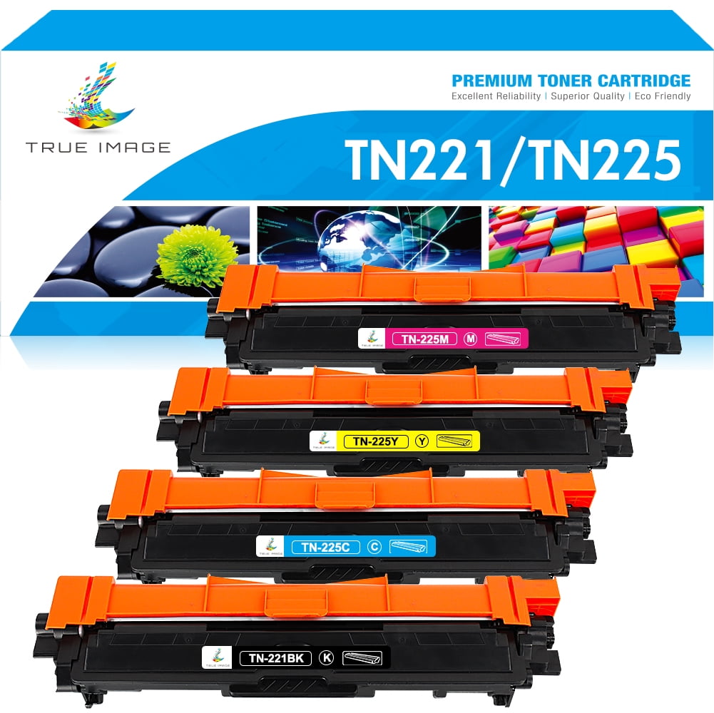 MICOTONER 4-Pack Compatible Toner Cartridge for Brother TN-221 TN-225 ...