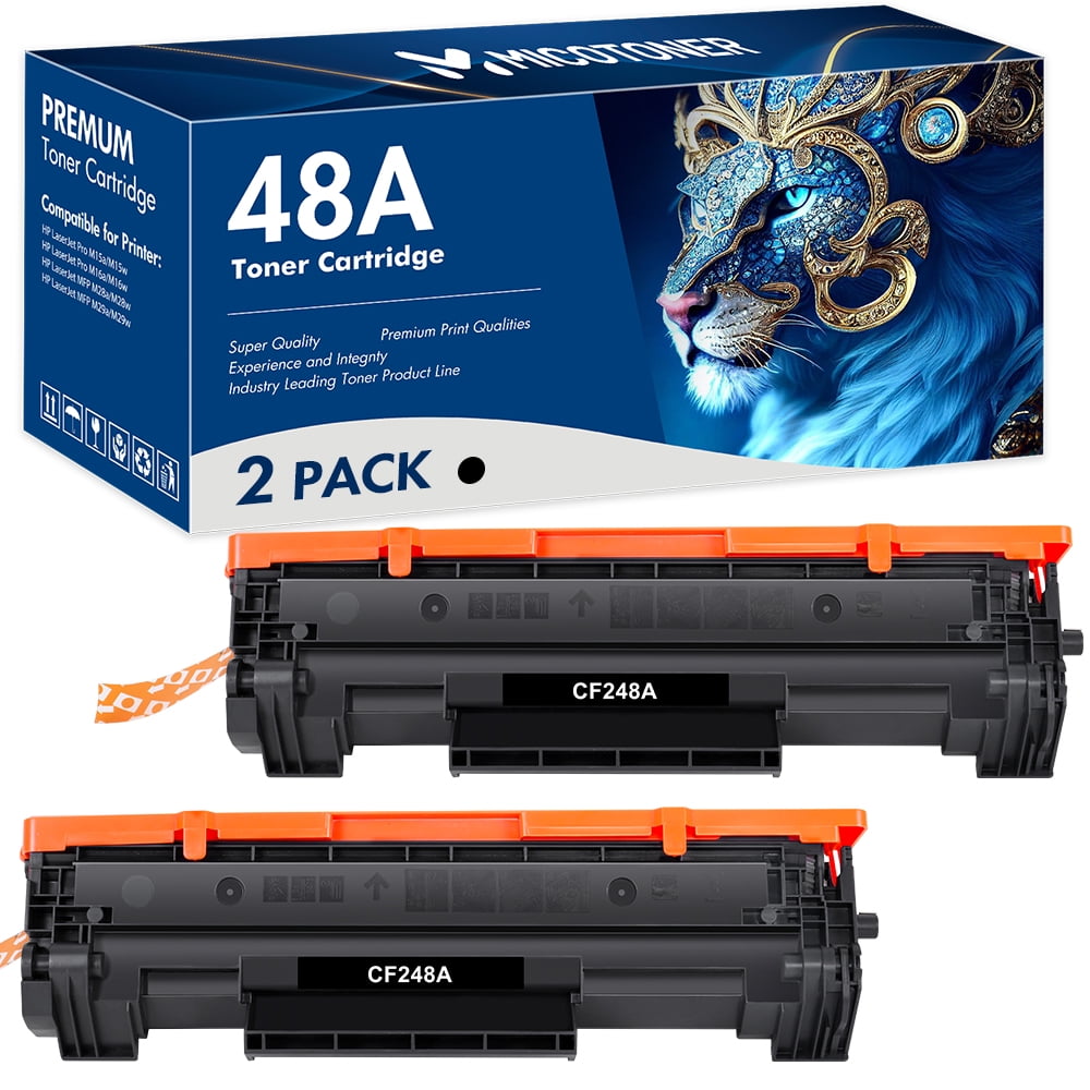 MICOTONER 48A Black Toner Cartridge Replacement Compatible for HP 48A ...