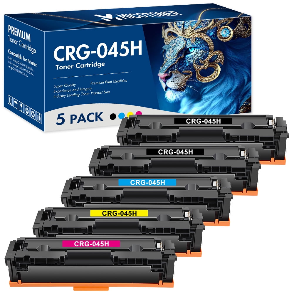 MICOTONER Compatible for Canon 045 High Yield Toner Cartridge for Canon ...
