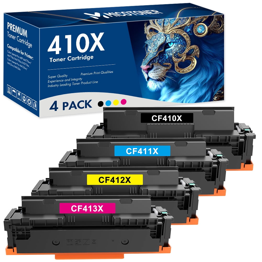 MICOTONER Compatible for HP 410X Laserjet Toner Cartridge HP 410X ...