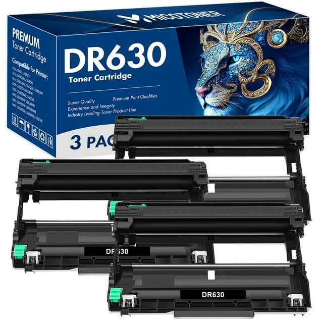 MICOTONER DR630 Drum Unit Compatible for Brother DR630 DR-630 MFC ...