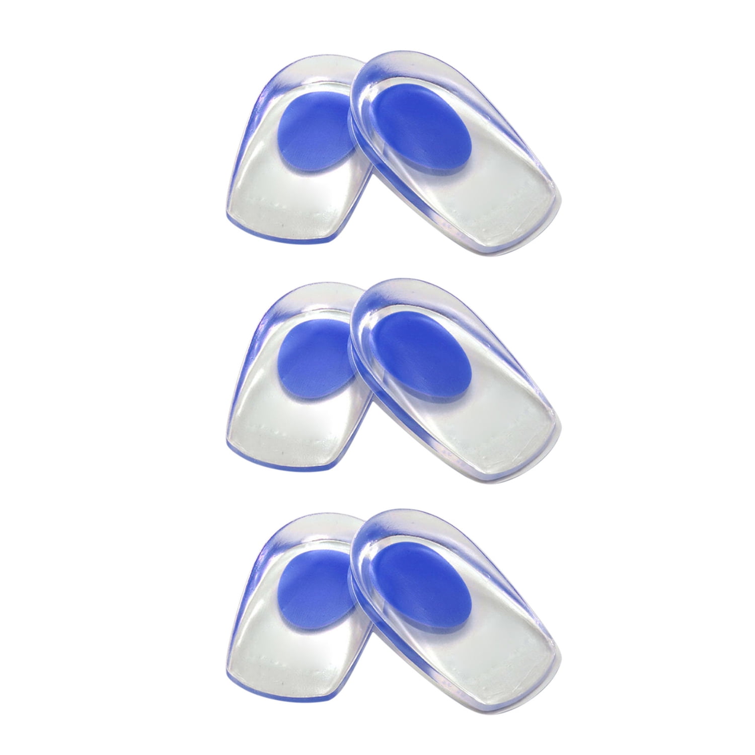MICPANG Heel Cups for Heel Pain Gel Heel Protectors Plantar Fasciitis ...
