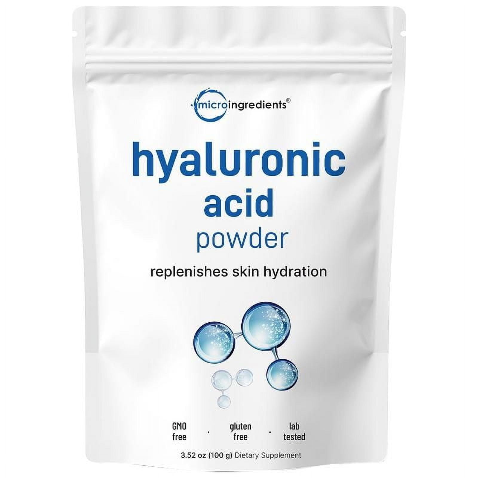 MICR0 Ingredients Hyaluronic Acid Serum Powder-Low Molecular Weight ...