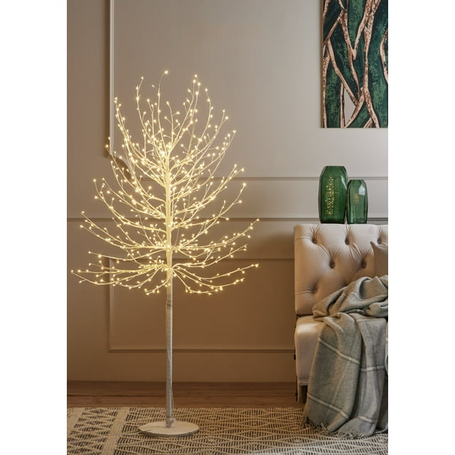 Hi-Line Gift Ltd 37518-S-WT Micro Dot White Tree 150Cm - Walmart.com