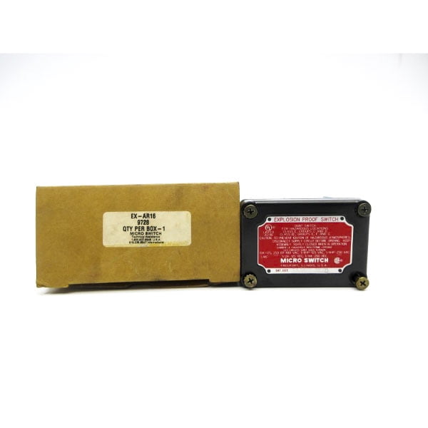 MICRO SWITCH EX-AR16 480VAC 15A NSMP - Walmart.com
