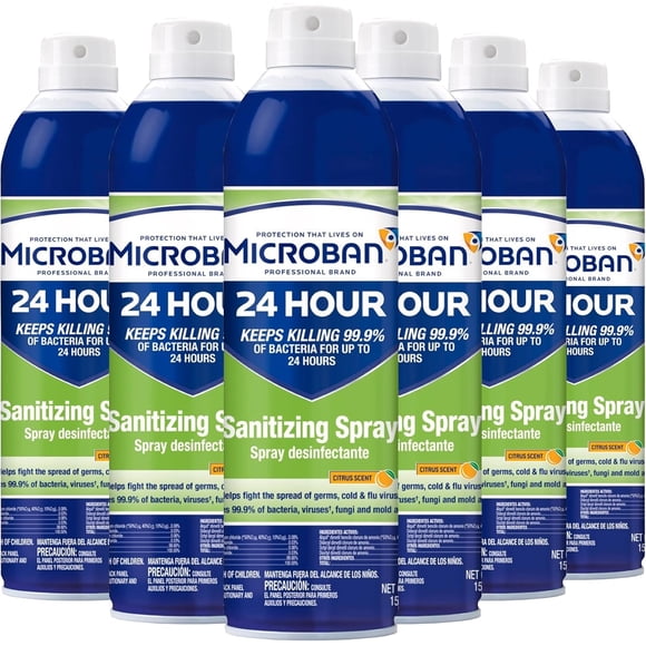 Microban in Disinfectant Spray - Walmart.com