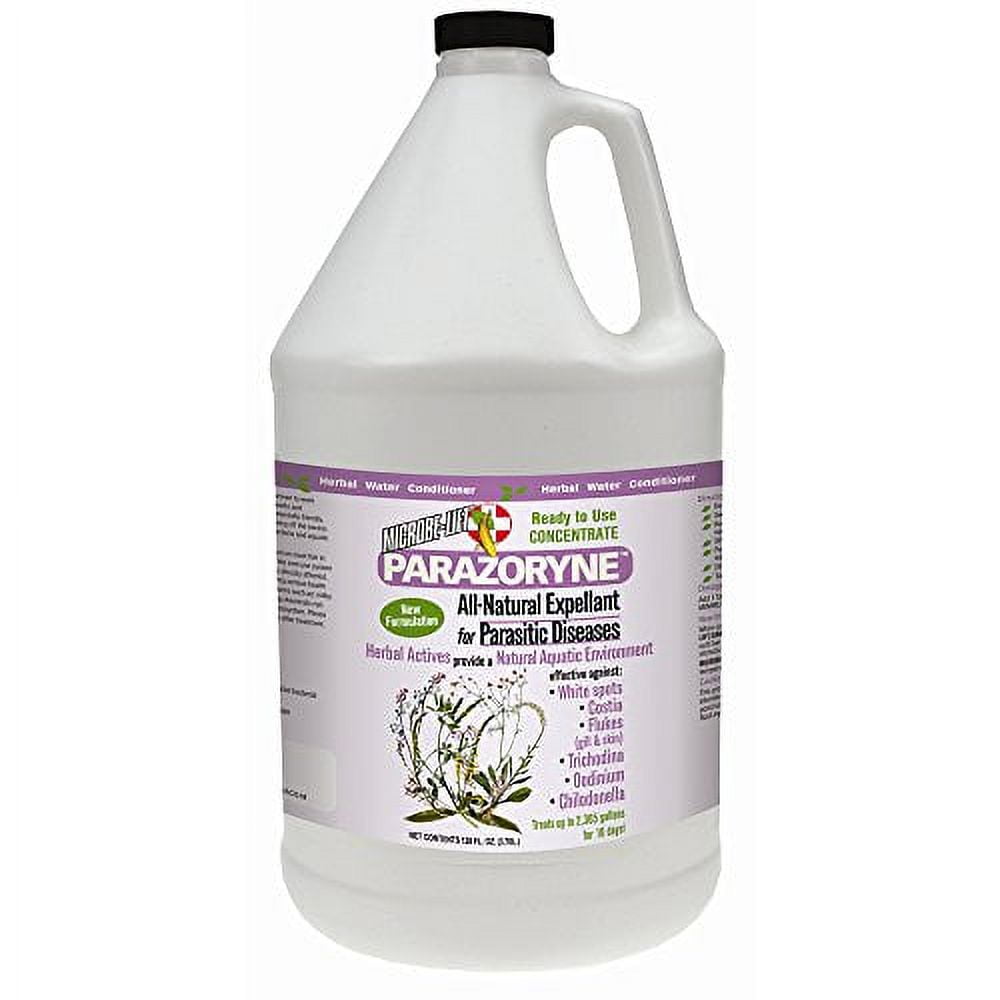 MICROBE-LIFT Parazoryne Herbal Water Conditioner and Expellant, 1 ...