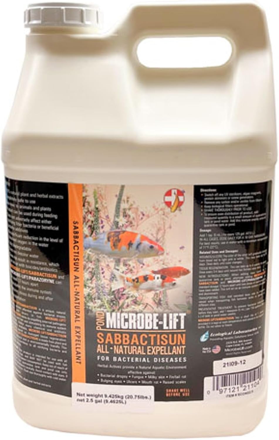 MICROBE-LIFT Sabbactisun Disease Treatment for Ponds and Outdoor Water Gardens, Disease ...