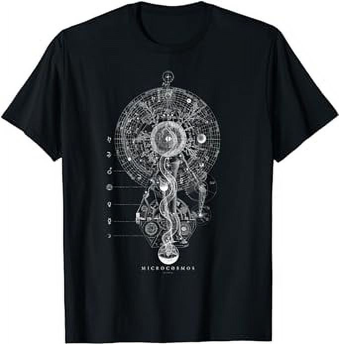 MICROCOSMOS GODHEAD - Occult Sacred Geometry T-Shirt - Walmart.com