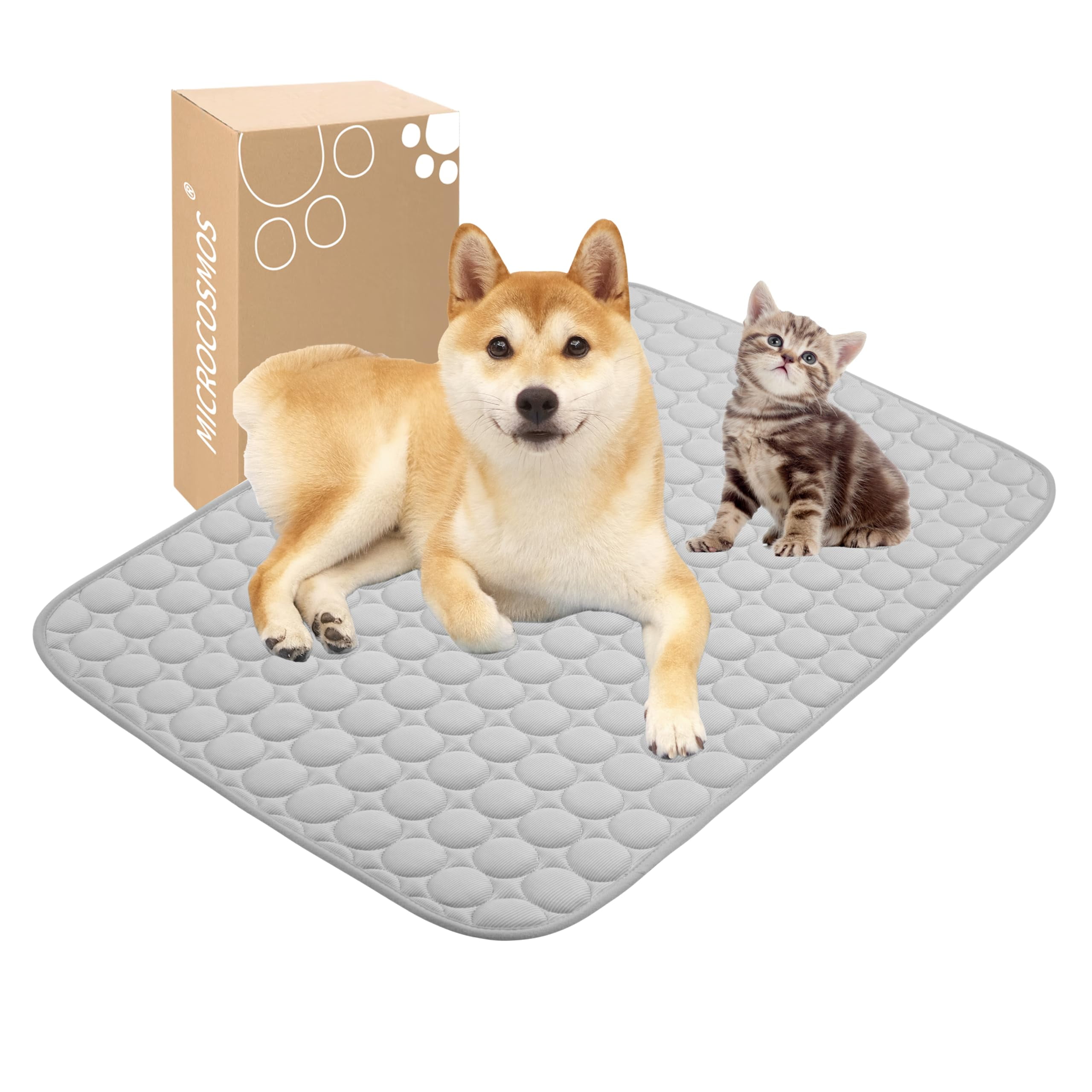 MICROCOSMOS Summer Cooling Mat & Sleeping SMRPad- Water Absorption Top ...